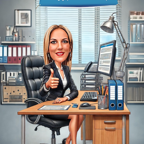 Soccer Coach Cartoon Drawing From Photo for Men, Custom Soccer Coach ...