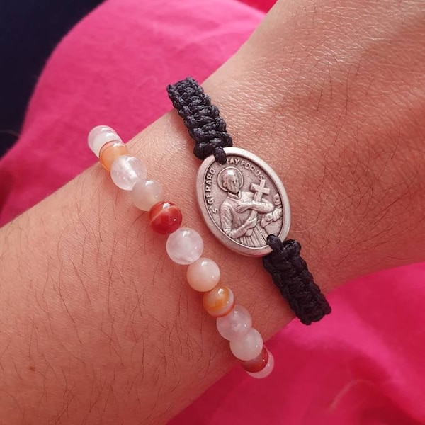 Saint Catholic Bracelet for Men Women Kids by Medjugorjestonegifts ...