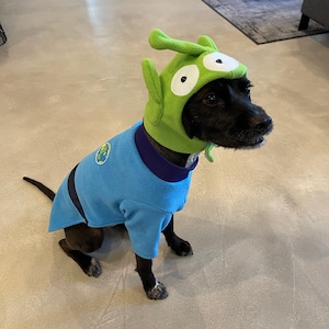 Alien Dog Costume, Toy Story Alien Dog Outfit, Halloween Dog Outfit ...