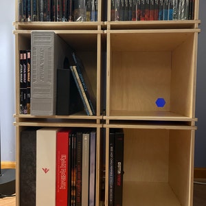 Modular Record Storage System // Set of 1 With Top // JR. | Etsy