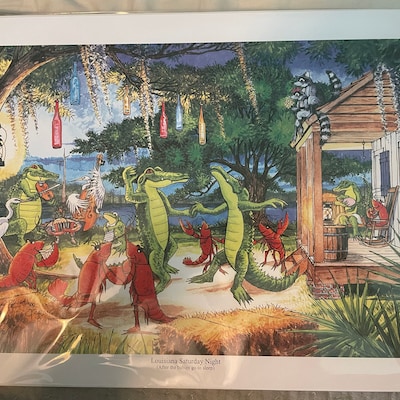 LSU Art Print Tiger Stadium, Mike the Tiger, Licensed SEC Football Art ...