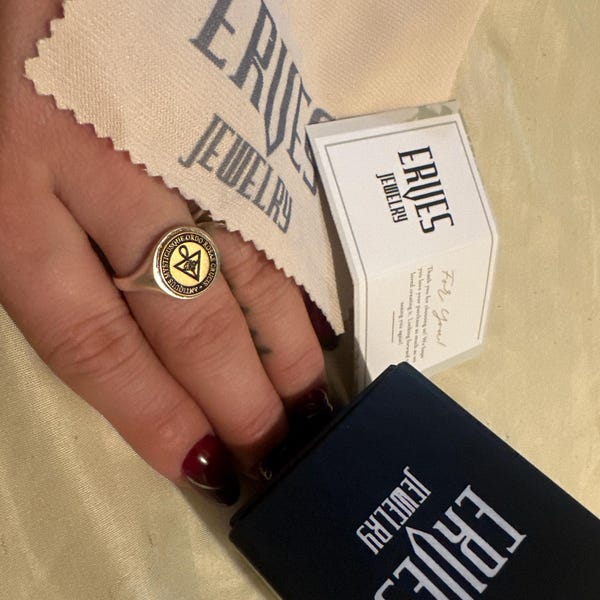 The Persistence of Memory Ring, Rustic Melting Clock Signet Ring ...