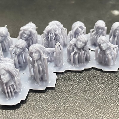 Alternative Helmeted Heads 28mm Wargaming Resin Models Fine Detail - Etsy