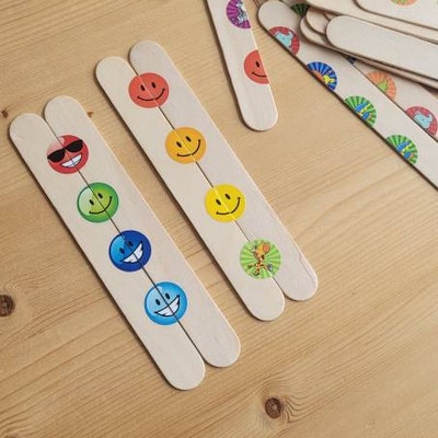 Green Check Mark Reward Stickers. 19mm. 54 Stickers. Tick Stickers ...