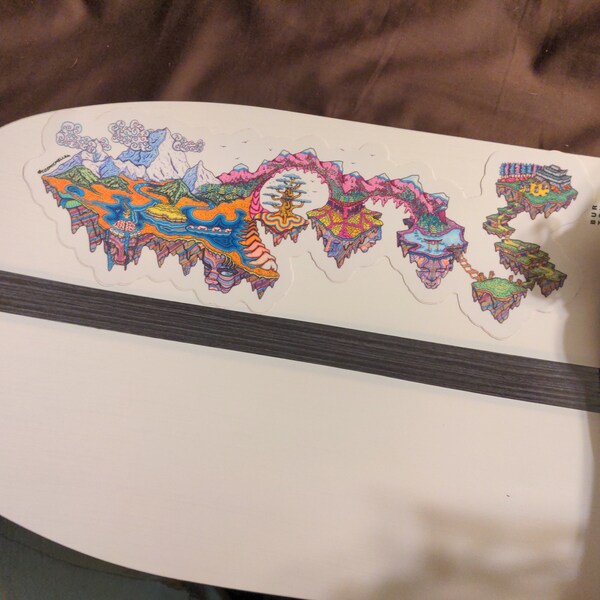 Sticker | Winter Sports | Laptop Sticker | Snowboard Sticker | Flask ...