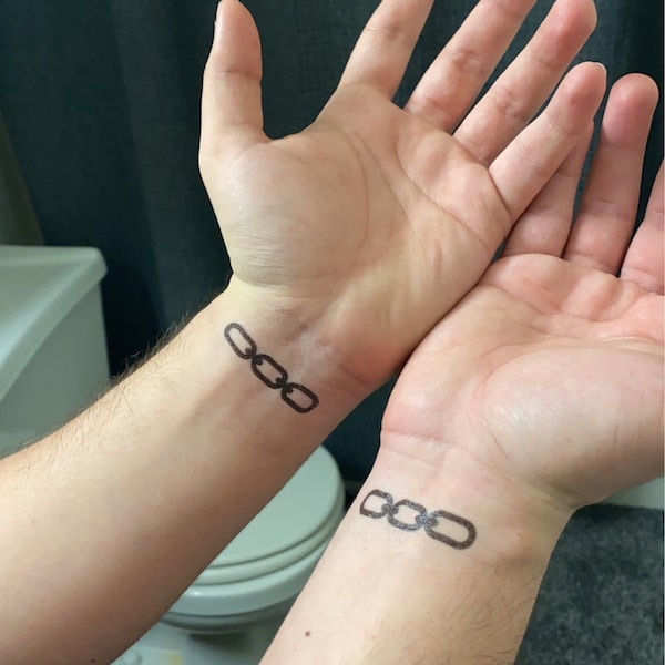 Bioshock Chain Tattoo / Jack's Tattoo 2.0 - Etsy