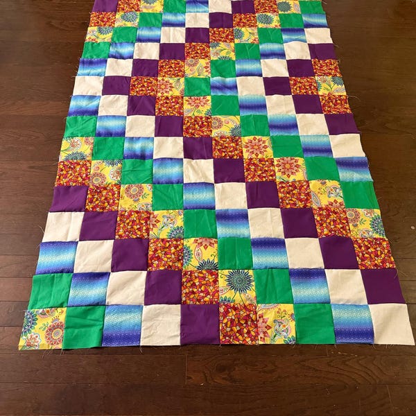 Easy Quilt Patterns PDF Oasis Quilt Pattern for Beginners Quilting ...