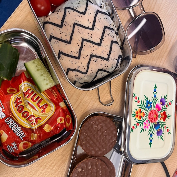 Hand Painted Masala Dabba Spice Tin, Spice Dabba, Beautiful Masala Box ...