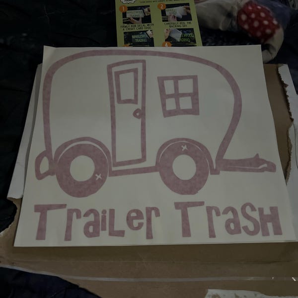 If the Trailer is Rocking It's Only Because I Tripped Over the Dog ...