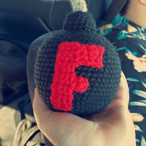 Bomb Crochet Pattern, Prank Bomb Amigurumi, Prank Crochet Pattern ...
