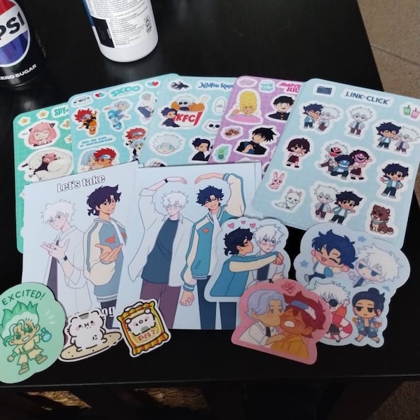 Link Click Inspired Stickers - Etsy