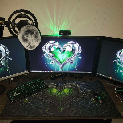 Aztec Octopus Desk Mat, Aesthetic XL Desk Pad, Geometric Mouse Pad, Red ...