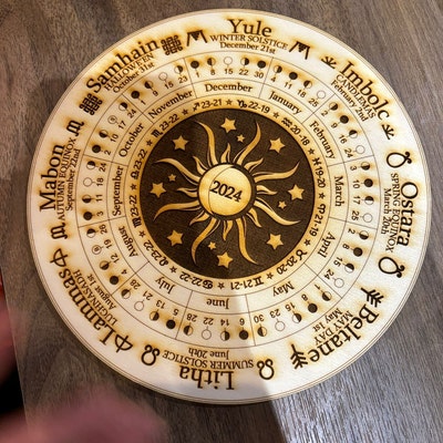 Venn Moonclock, Unique Moon Phase Clock, Moon Tracker, Educational ...