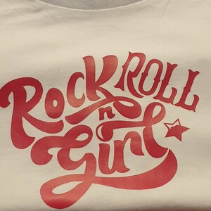 Rock N Roll Girl SVG Rock Chick Svg Hand Drawn Svg Print Decal - Etsy ...