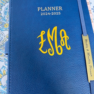 Gold Monogram Decal for Yeti Cup, Personalized Wine Glass Decal for ...