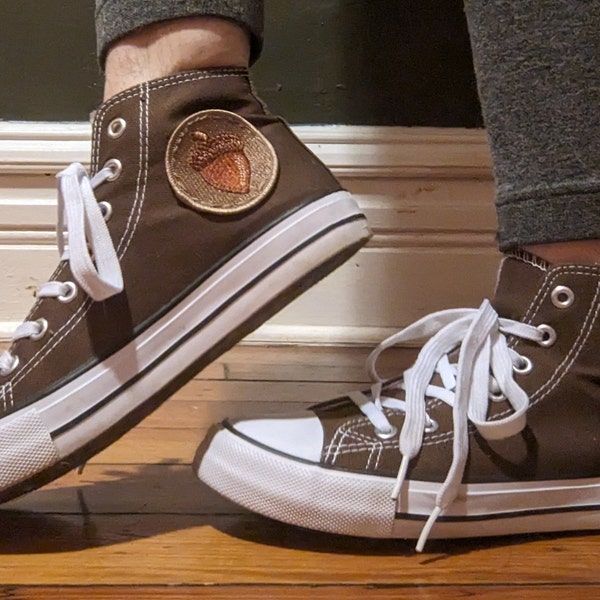 Acorn Patch - 2 Inch Diameter Embroidered Patch - Etsy