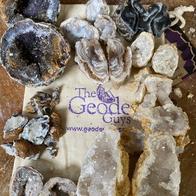 Premium Geode Bag Small tranca, Oco, Moroccan, Choya,crystal Canyon ...