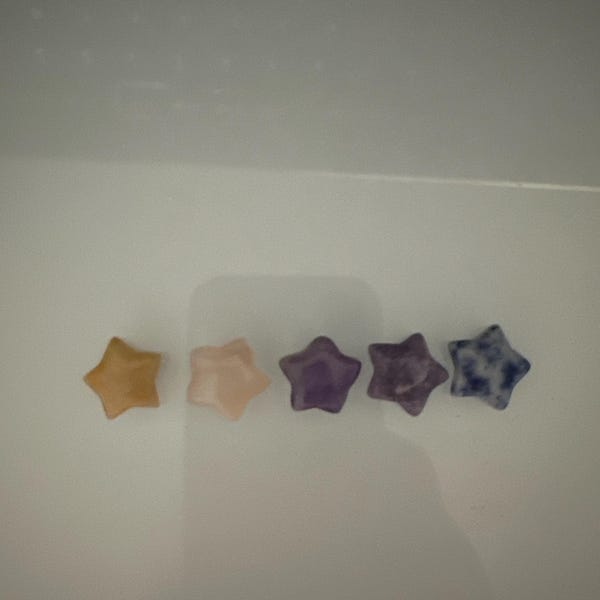 Mini Crystal Stars | Crystal Stars | Crystals | Crystal Carvings - Etsy