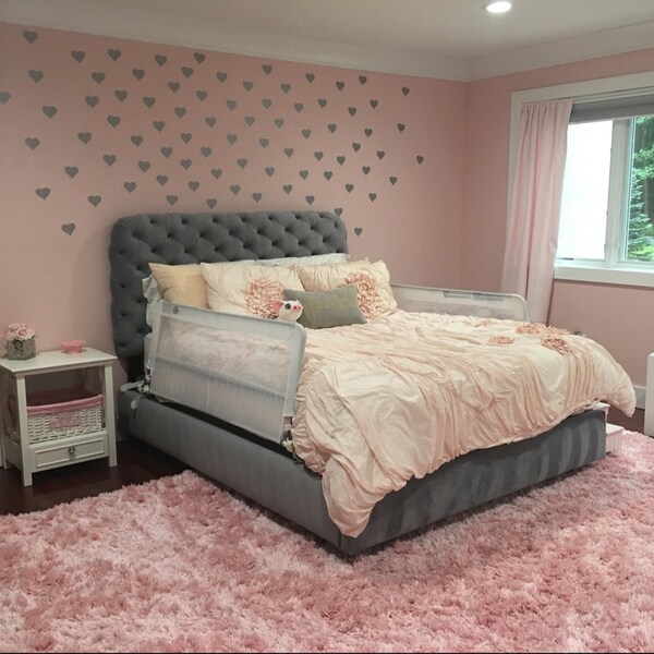 Gold Heart Decals Peel and Stick Wall Stickers - Gold Sticker Wall ...