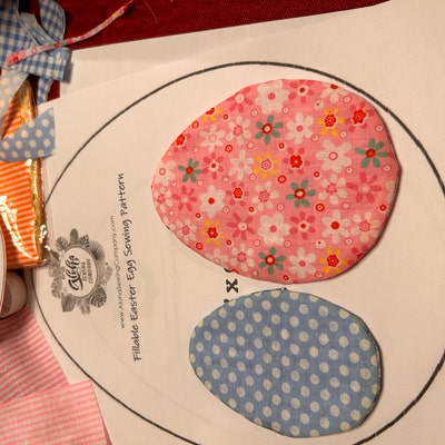 Fillable Fabric Easter Hunt Eggs Sewing Pattern & VIDEO Tutorial ...