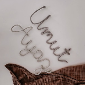 3 Sizes Wire Name Patterns, Printable Templates for Woven Wire ...