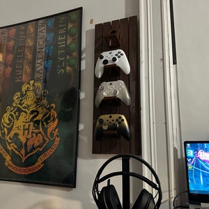 Video Game Controller Holder, Wall Mount Display Organizer Xbox ...
