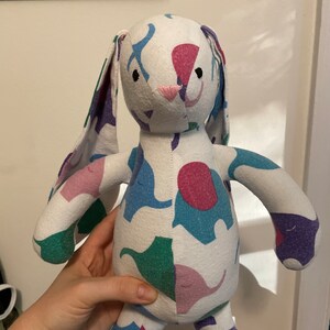 Plush Bunny From YOUR Baby's Hospital Receiving Blanket - Etsy