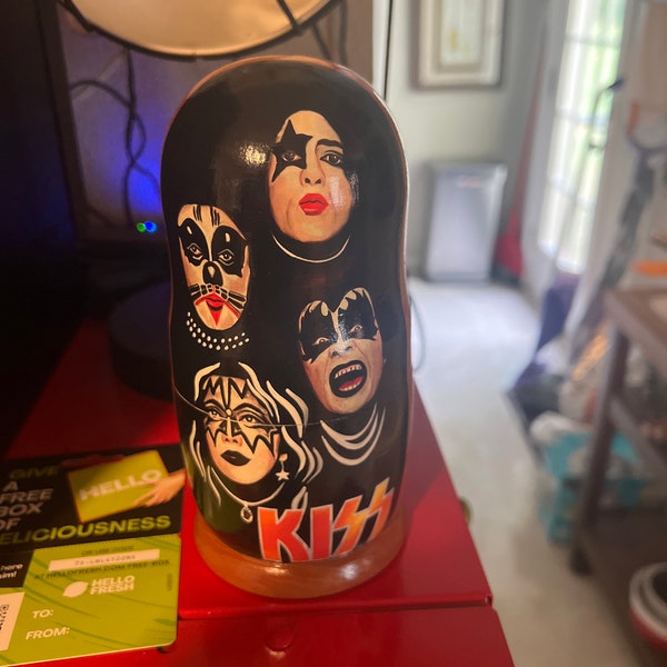 Traditional Hand Painted Nesting Dolls Set One Small Matryoshka ...
