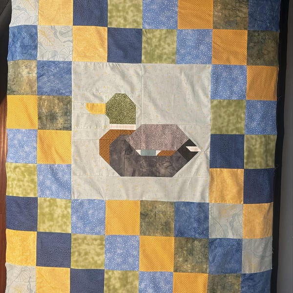 Mallard Duck Animal Camping Hunting Quilt Block PDF Pattern ...
