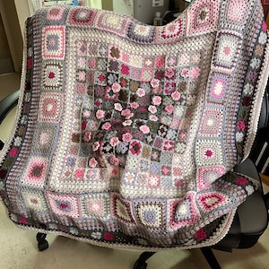 May Blossom Blanket Crochet Pattern - Etsy