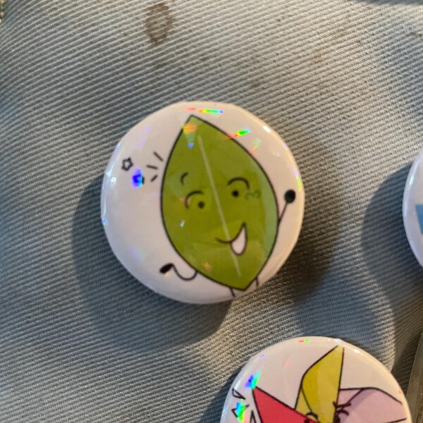 X BFB BFDI HOLOGRAPHIC Sticker - Etsy