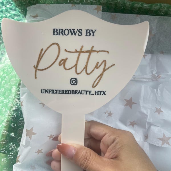 3D Lash and Brow Sign Prop, Acrylic Lash Tech Photo Prop, Salon Decor ...