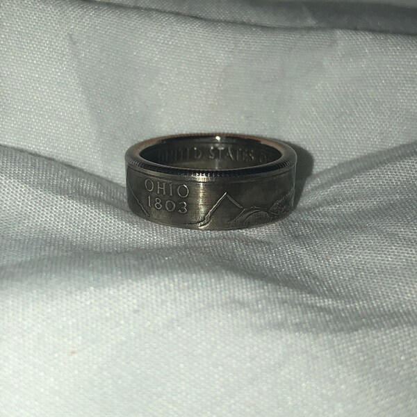 Sealed OHIO Us Quarter Coin Ring Size or Pendant - Etsy