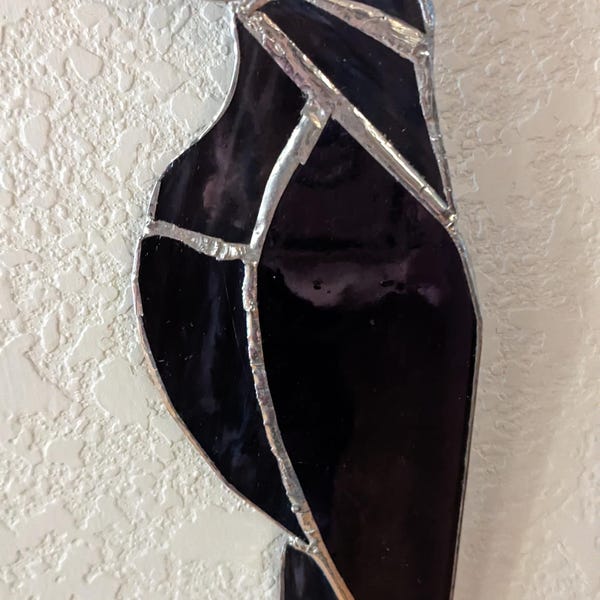 Mountain Landscape Stained Glass Pattern, Modern Stained Glass, Digital ...