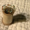 Drawstring Bag With Koki Kit - Hydrangea Weaving Sashiko (kuguri-zashi ...