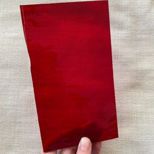 Stained Glass Sheet Red Van Gogh MOSAIC - Etsy