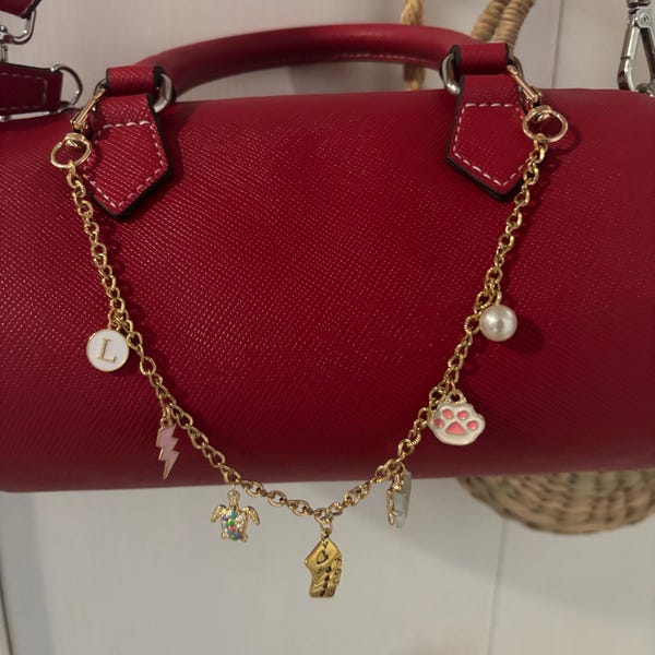 Design Your Purse Charm Chain/handbag Charm Chain/purse Charm Accessory ...