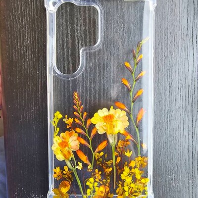 Pressed Flowers Pill Case Birth Control Pill Box Cute Pill Organize ...