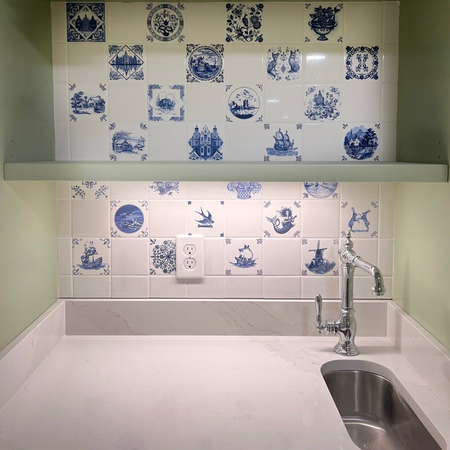 Herb Ceramic Tile Design