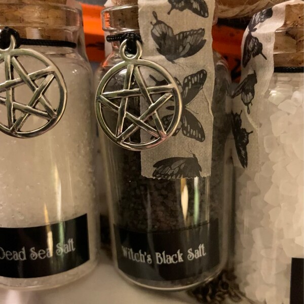 Ritual Salt Witch Salt Black Salt Black Salt Dead Sea Salt Protection ...