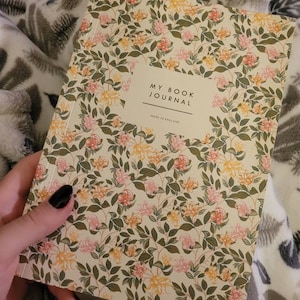 Beautiful Book Journal Arts and Crafts Reading Log Keepsake Reading ...