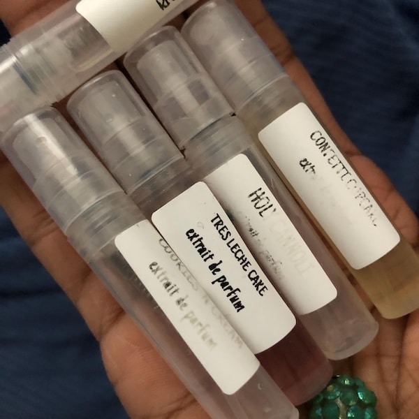 Perfume Samples - Perfume Discovery Set - Five Mini 3 Ml Perfumes ...
