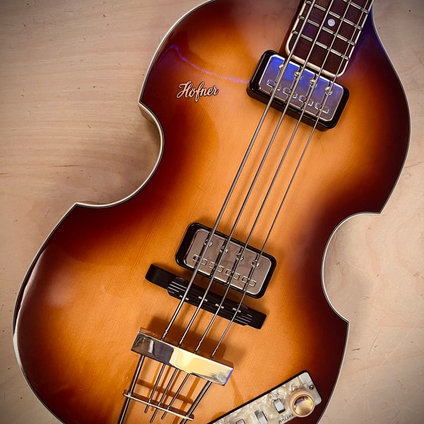Hofner Headstock Logo Sticker, Clear Vinyl Fender Decal, Compete Hofner ...