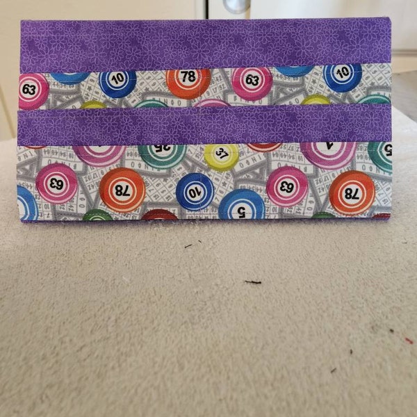 BINGO FABRIC BALLS Cards Game Night - 100% Cotton Fabric by the Yard or ...