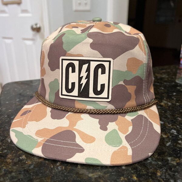 Custom Richardson 112 PFP Duck Camo Leather Patch Trucker Hat ...