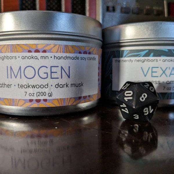 Vox Machina Candles ⋄ Handmade ⋄ Critical Role Campaign 1 ⋄ D&D ⋄ ...