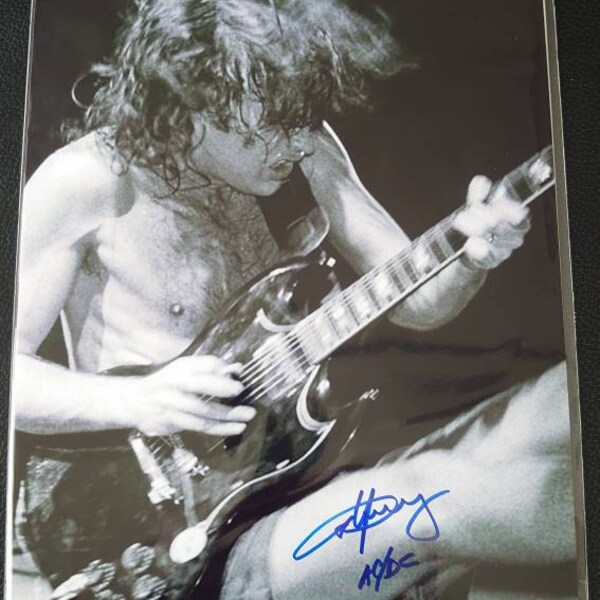 JIMMY PAGE / Led Zeppelin Authentic Hand-signed Photo Autograph With ...