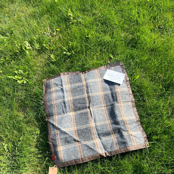 Oilskin & Wool Mats - Artisanal Bushcraft and Camping Waxed Cotton ...