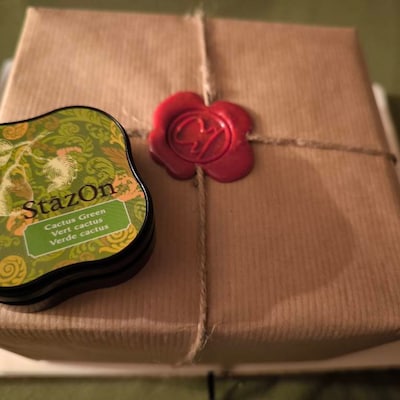 Small Stamp Hand Print Mini Rubber Stamp for Personalized Touch and DIY ...