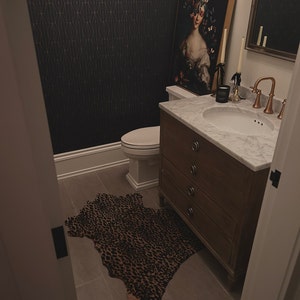 Springbok Pelt Natural Color Genuine Deer Fur Blesbok Antelope Pelt ...